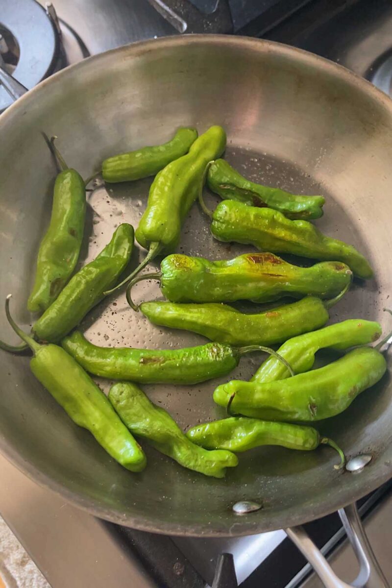 Blistered Shishito Peppers