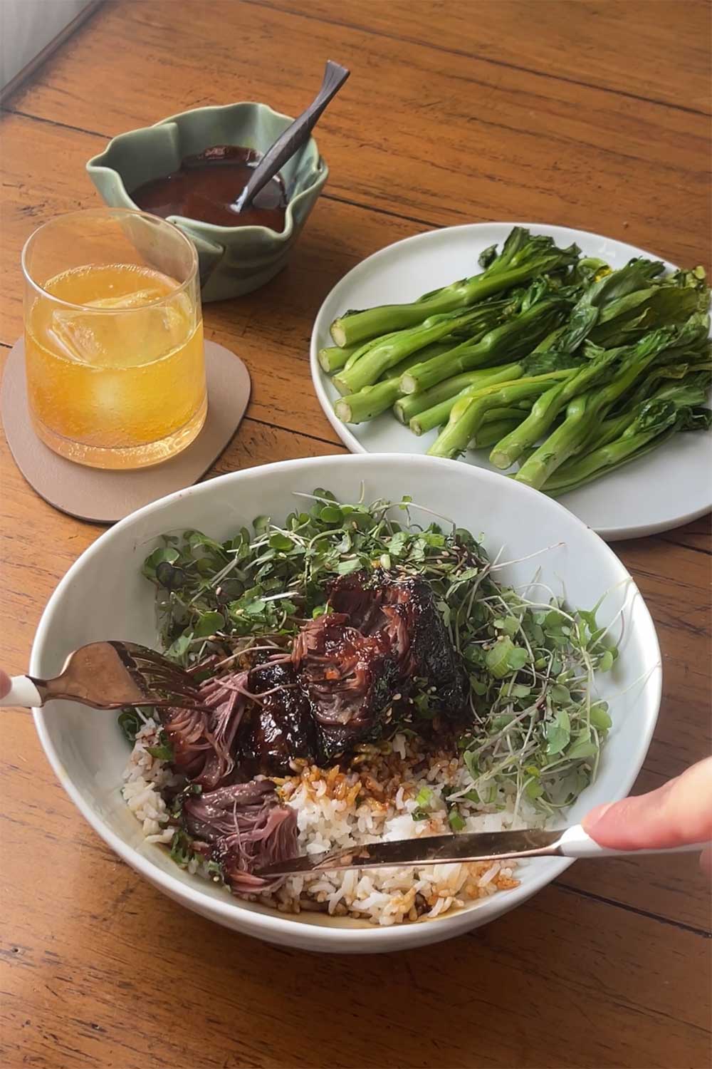 Simple Soy Braised Short Ribs